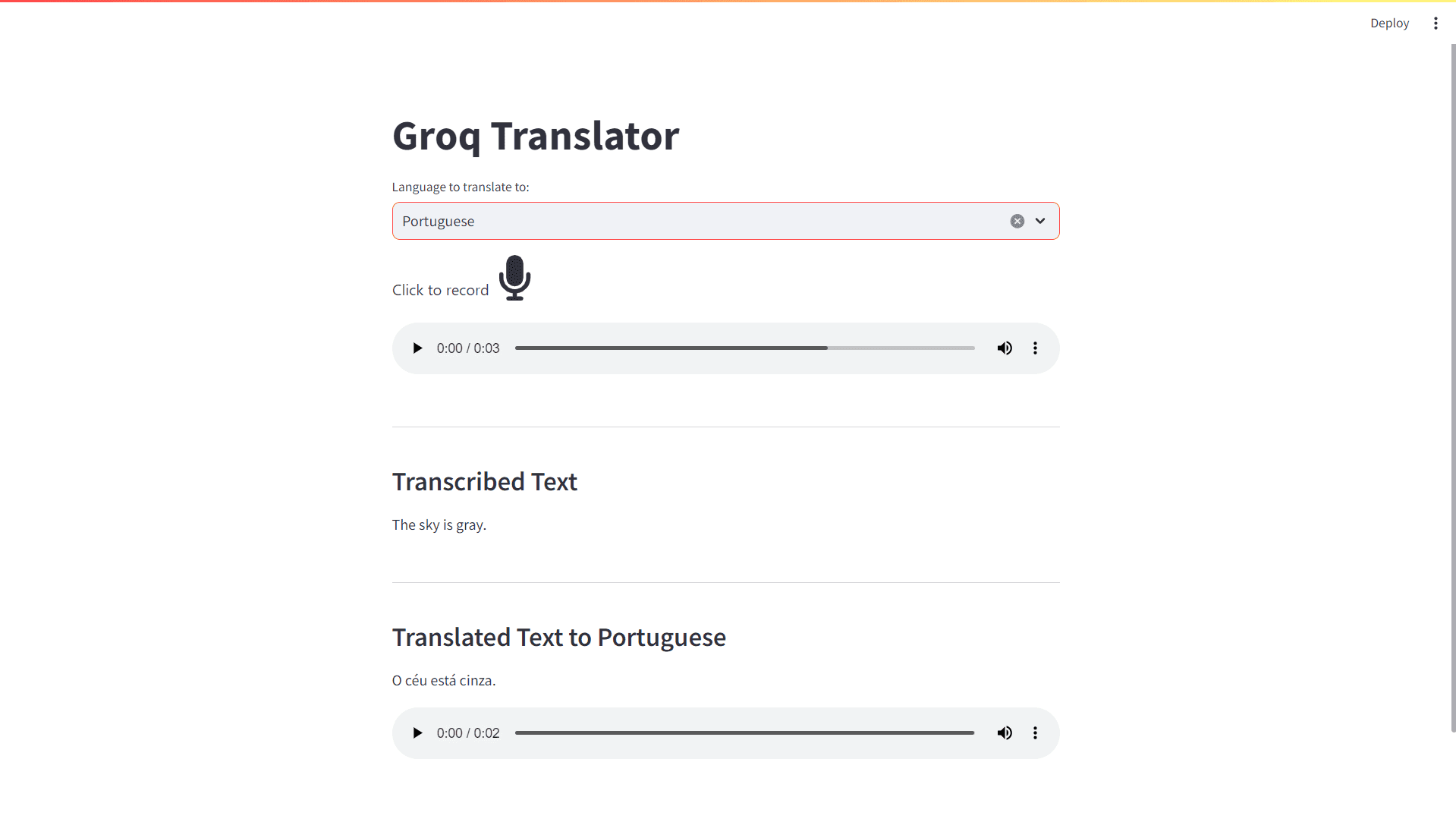 Using Groq to Build a Real-Time Language Translation App