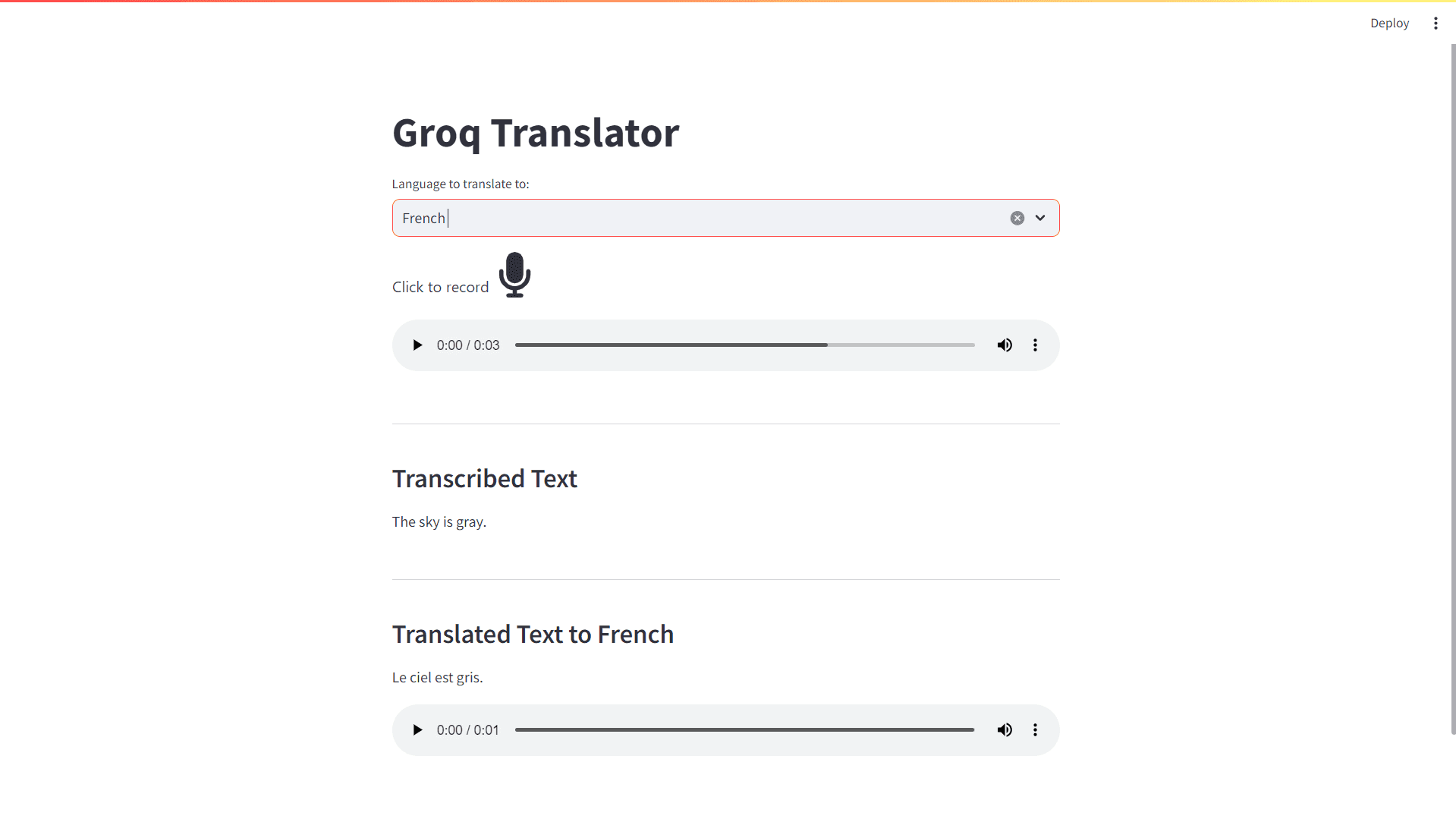 Using Groq to Build a Real-Time Language Translation App