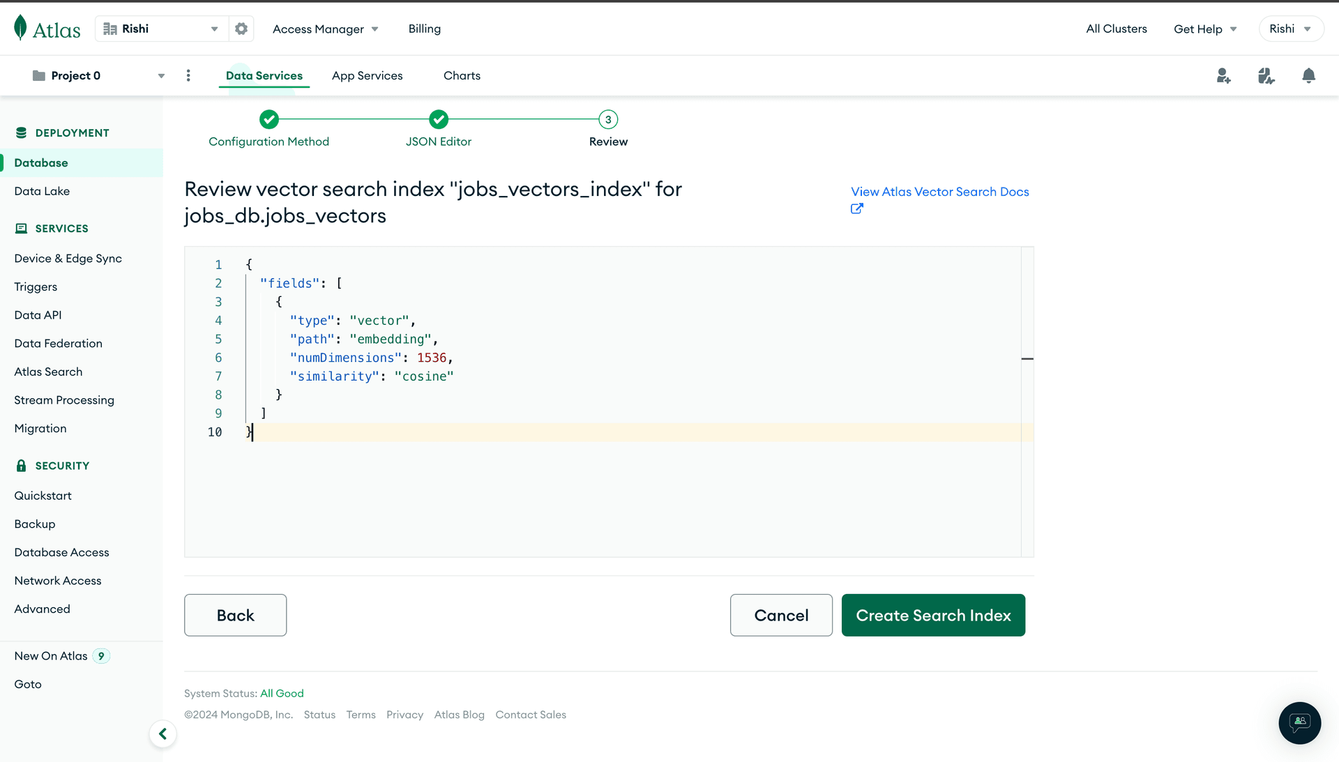 Using Llamaindex And Mongodb To Build A Job Search Assistant