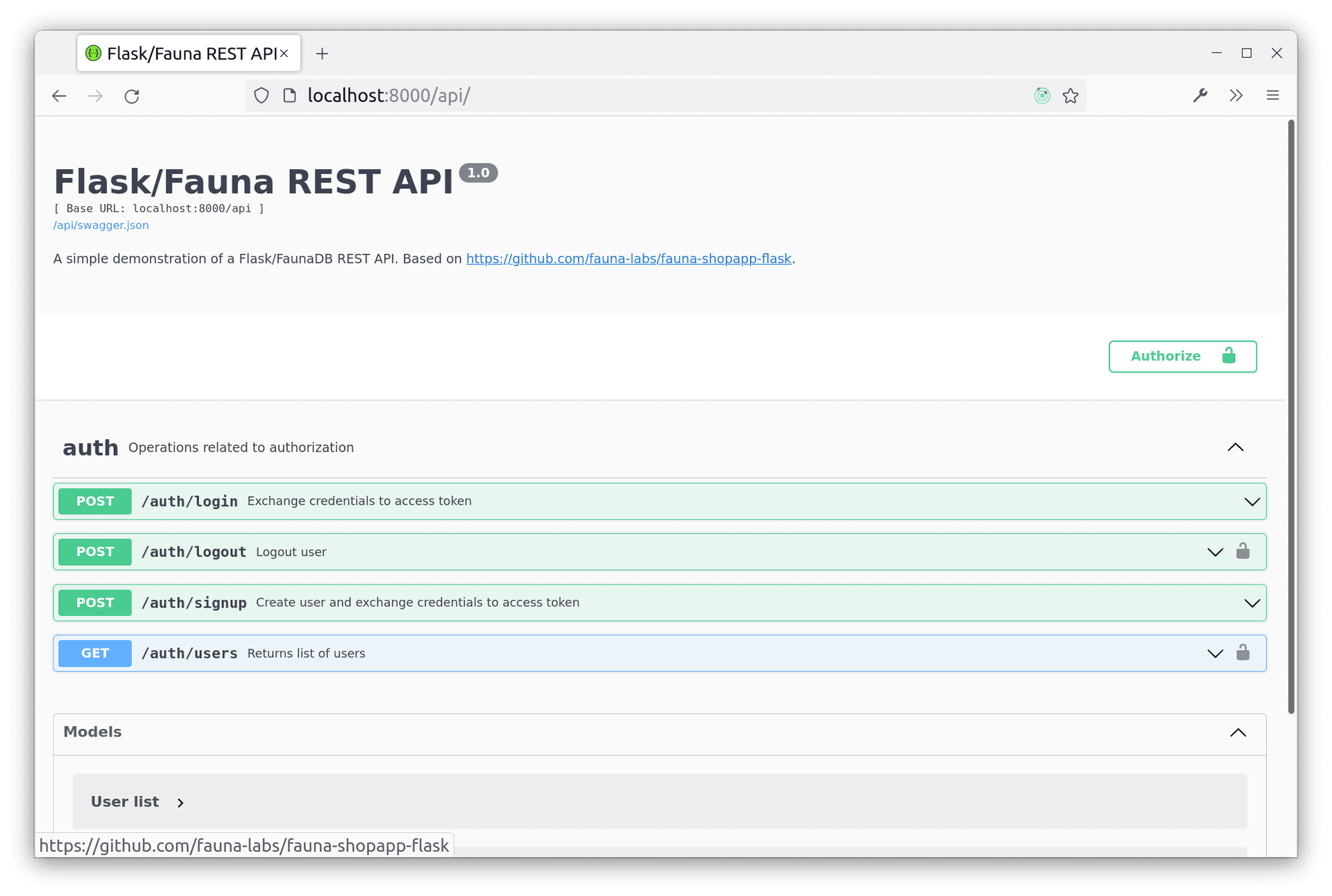 How To Deploy A Rest Api With Flask Fauna And Authentication On Koyeb