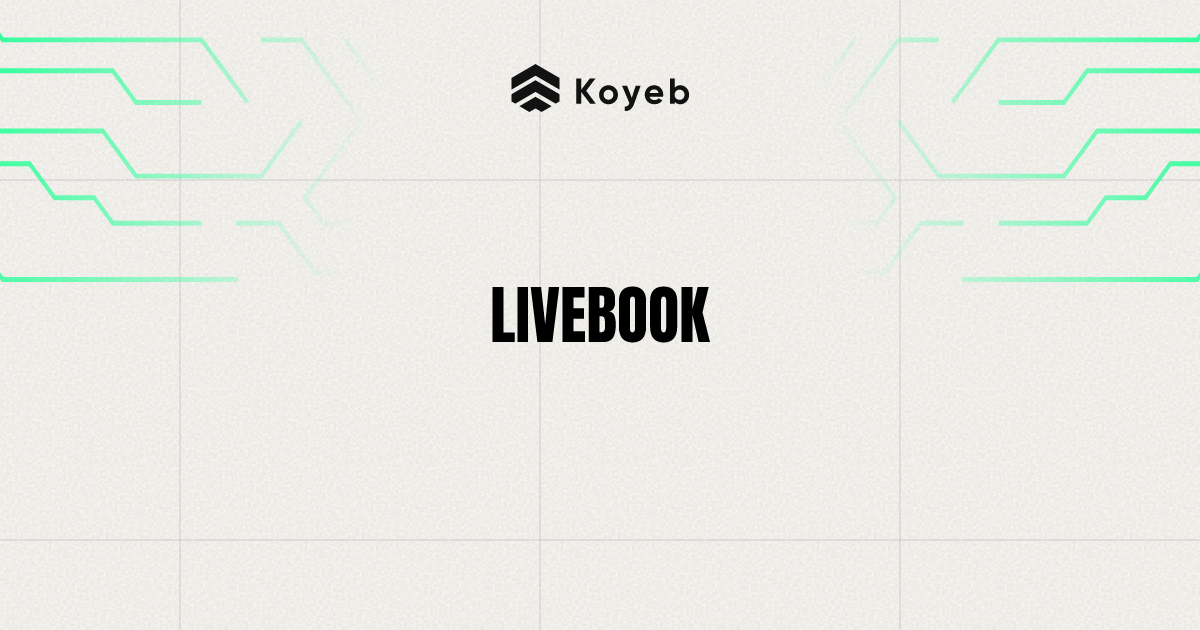 Deploy Livebook One-Click App - Koyeb