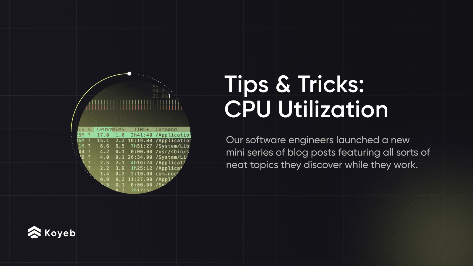A Software Engineers Tips And Tricks 3 Cpu Utilization Is Not Always What It Seems Koyeb