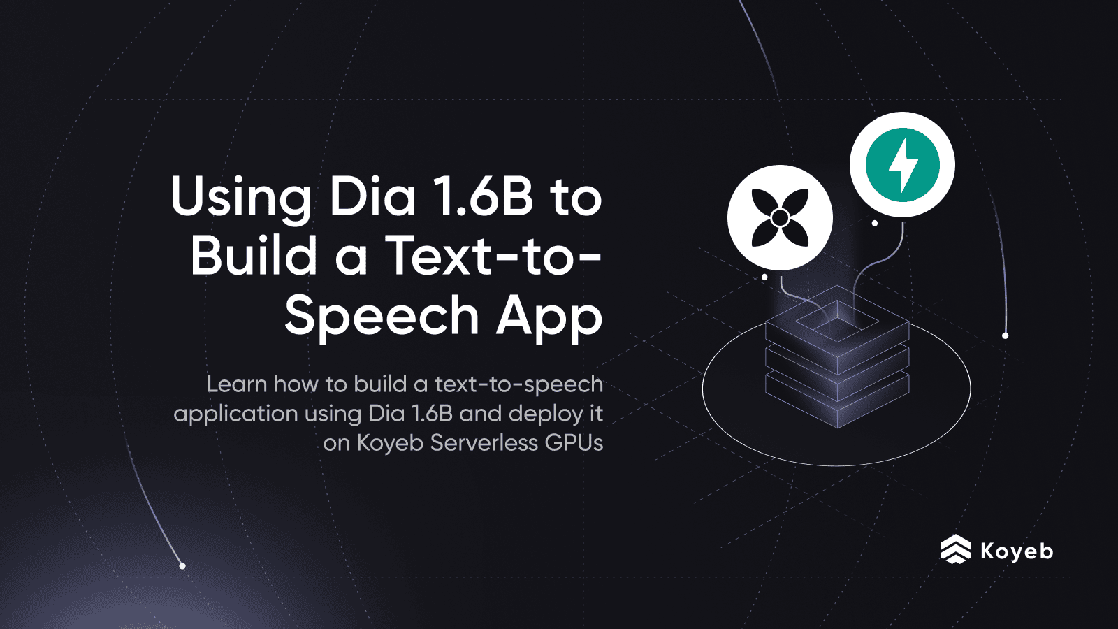 Using Dia 16b To Build A Text To Speech Application On Serverless Gpus